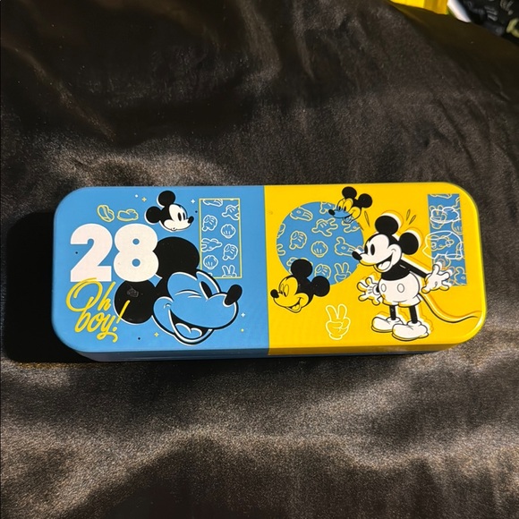 Disney | Toys | Disney Mickey Mouse Pencil Case Blue And Yellow | Poshmark